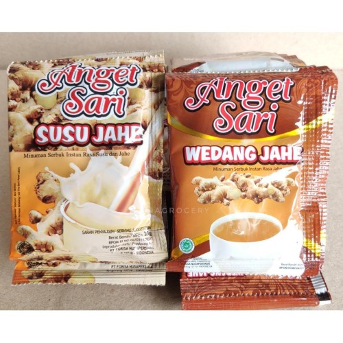 Wedang & Susu Jahe ANGET SARI 25 gram | Shopee Malaysia