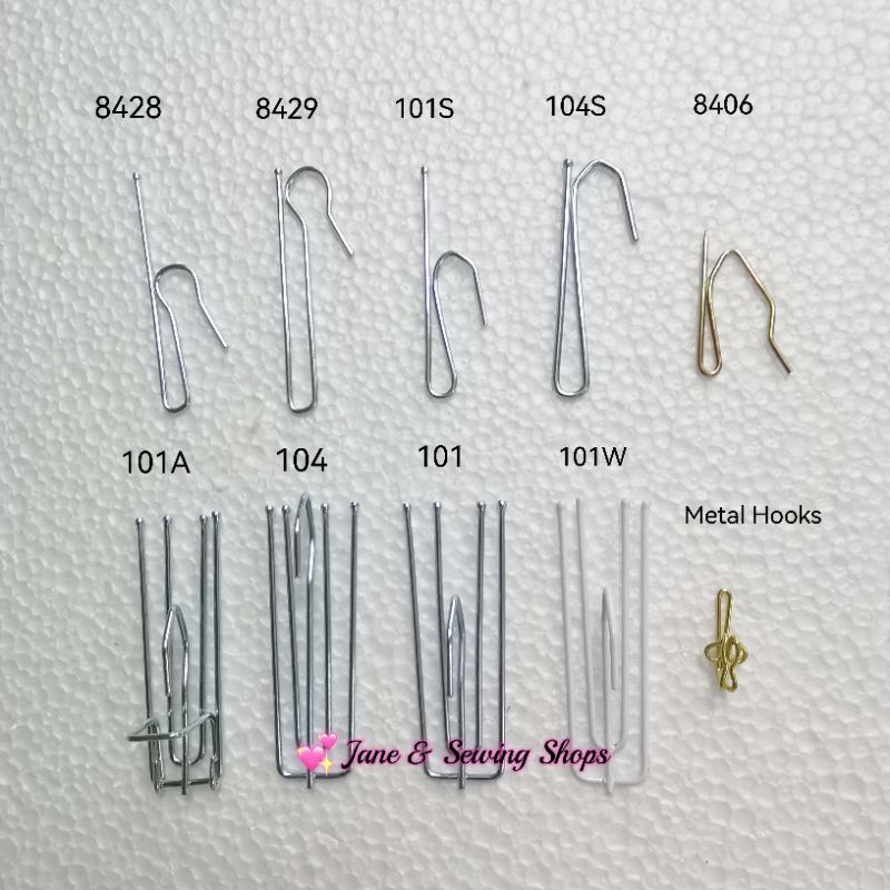 Curtain Hook / Cangkul Langsir Besi / Sangkut Langsir Penyangkut ...
