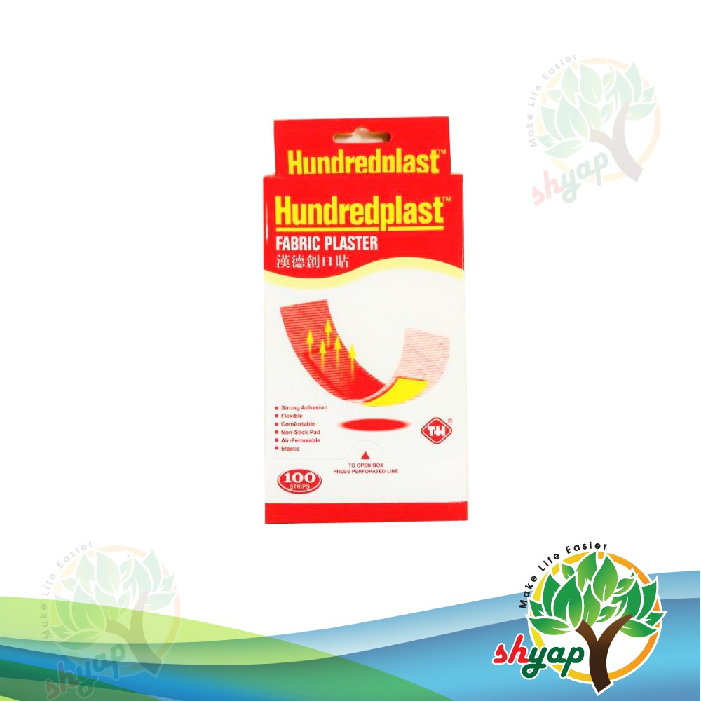 100’s Hundredplast Fabric Plaster | Shopee Malaysia