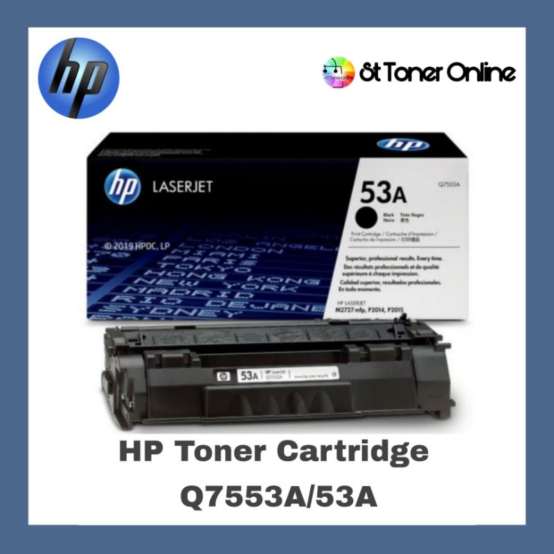 HP 53a/7553/Q7553A Original Toner Cartridge | Shopee Malaysia