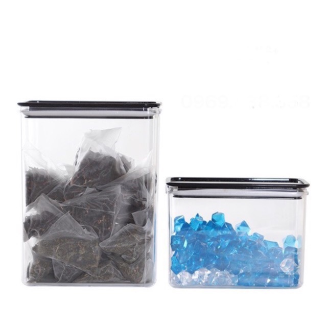 Container for toppings, tea, dry goods | Shopee Malaysia