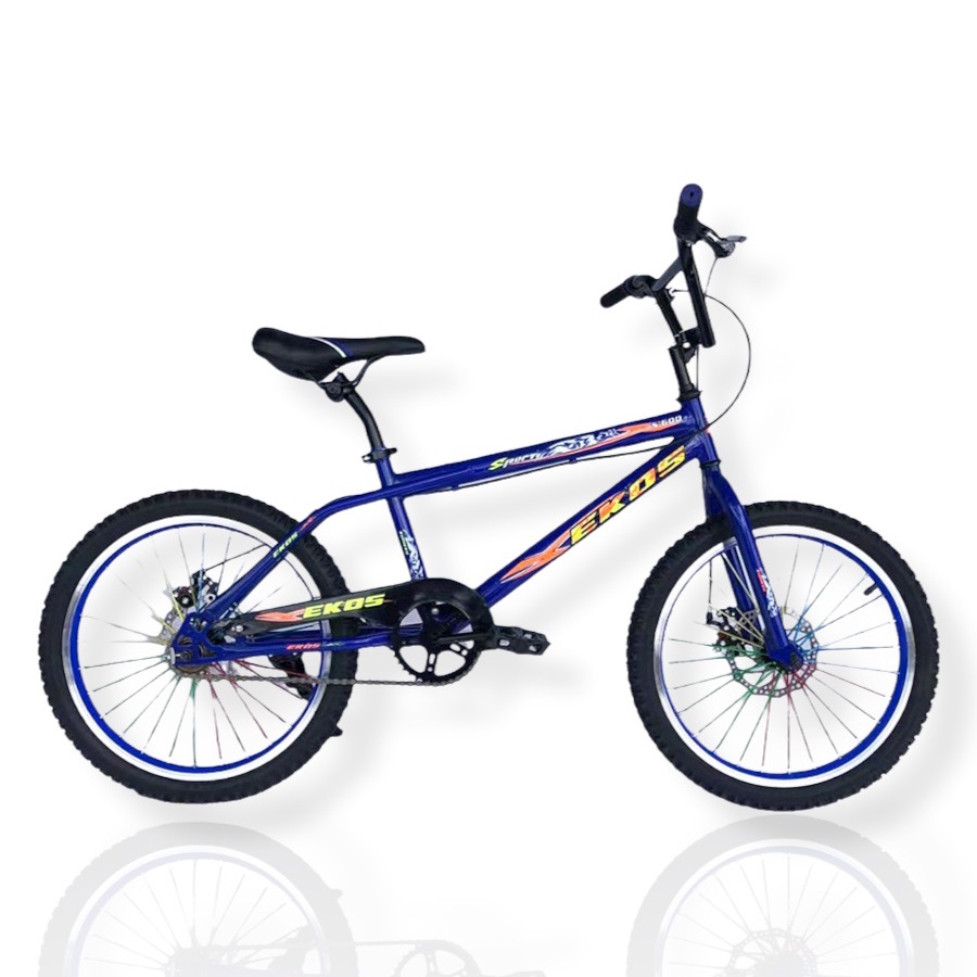 EKOS-2075 20" BMX Bike Front Back Disc Break Kid Bicycle BMX Basikal ...