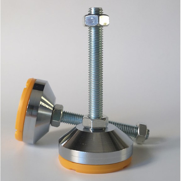 Leveling stand Solid base with anti-vibration rubber M16x150mm(L ...