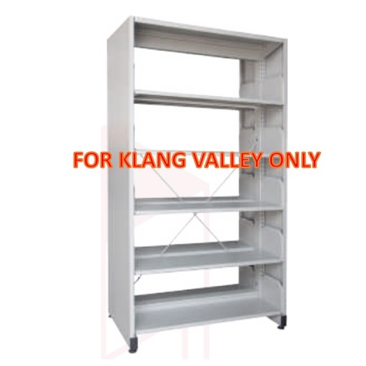 STEEL LIBRARY RACK | RAK BUKU | Shopee Malaysia