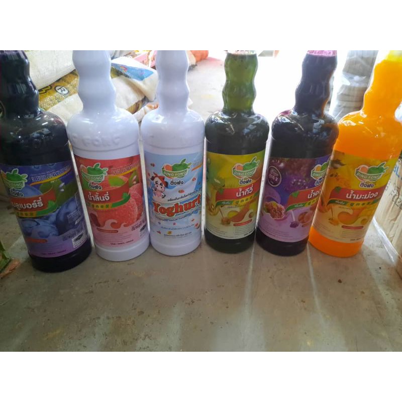 Ding Fong Ais Blend / Perisa Buah-Buahan / Yogurt Thailand / Perasa Air ...