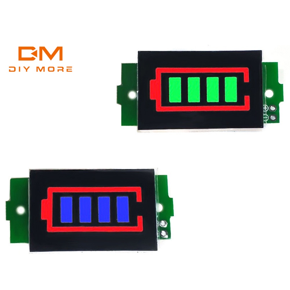 1/2/3/4/6/7/8S lithium battery fuel gauge display module three-string ...