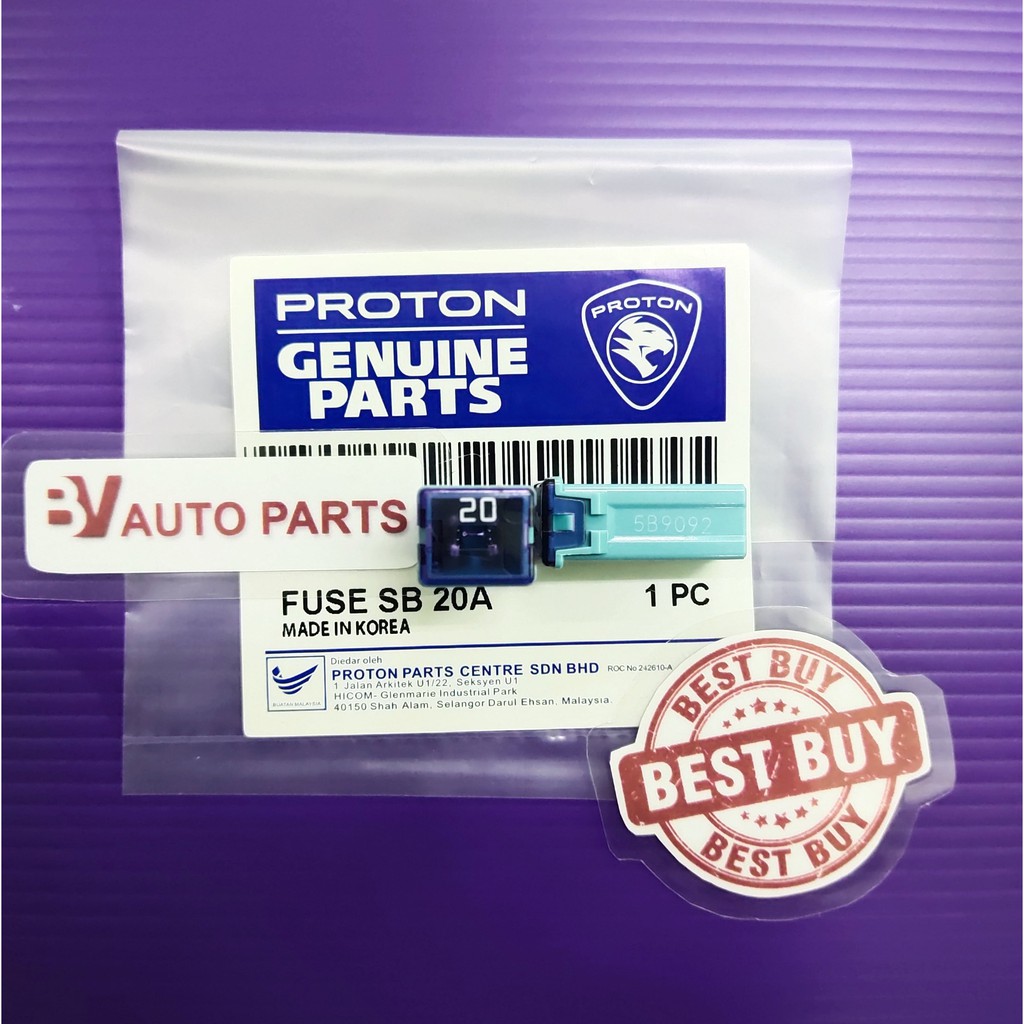 Original Proton PEC Japan Main Fuse Waja Gen2 Iriz Exora Persona BLM ...