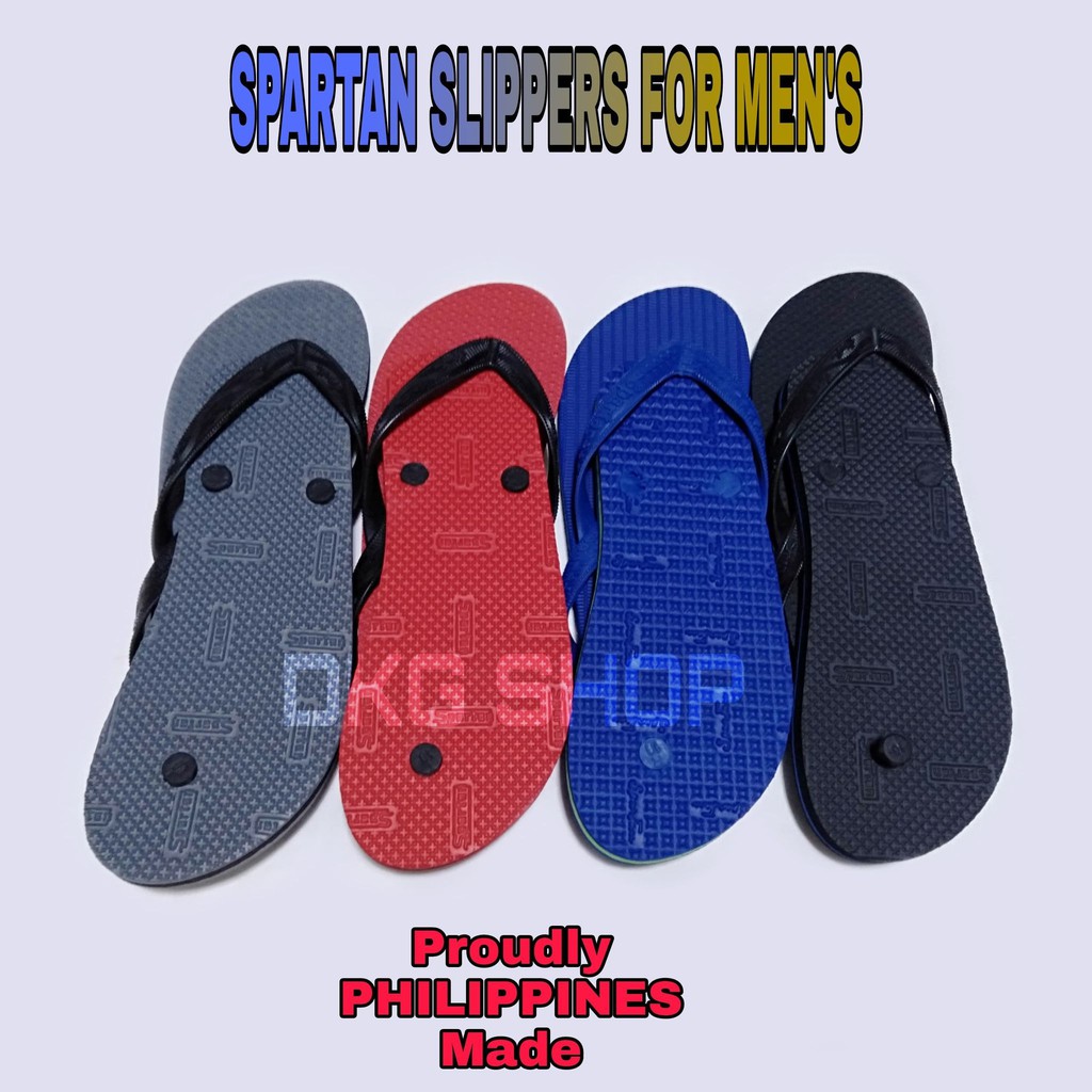 6's Slippers for MENS ( SPARTAN ) Philippines Made (Size) | Shopee Malaysia