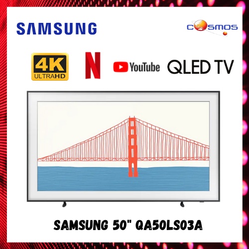 Sam sung 50 Inch The Frame QLED (QA50LS03A) 4K UHD Smart Lifestyle TV ...
