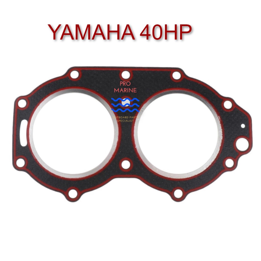 Yamaha 40HP (E40XMH) Gasket, Cylinder Head Outboard Spare Parts P/N ...