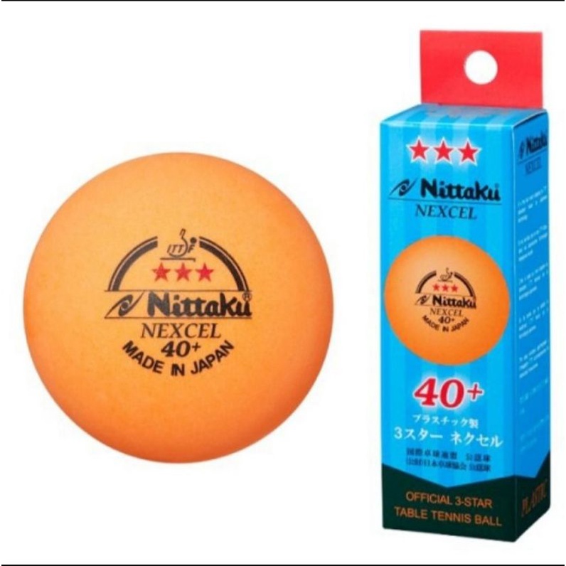 Nittaku Nexcel Japan Original Ball 40+ | Shopee Malaysia