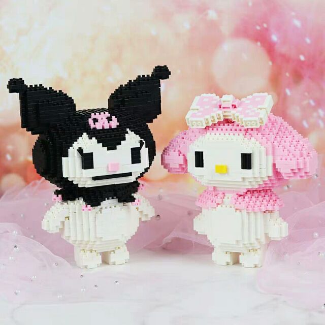 My melody kuromi building blocks lego DIY积木 | Shopee Malaysia