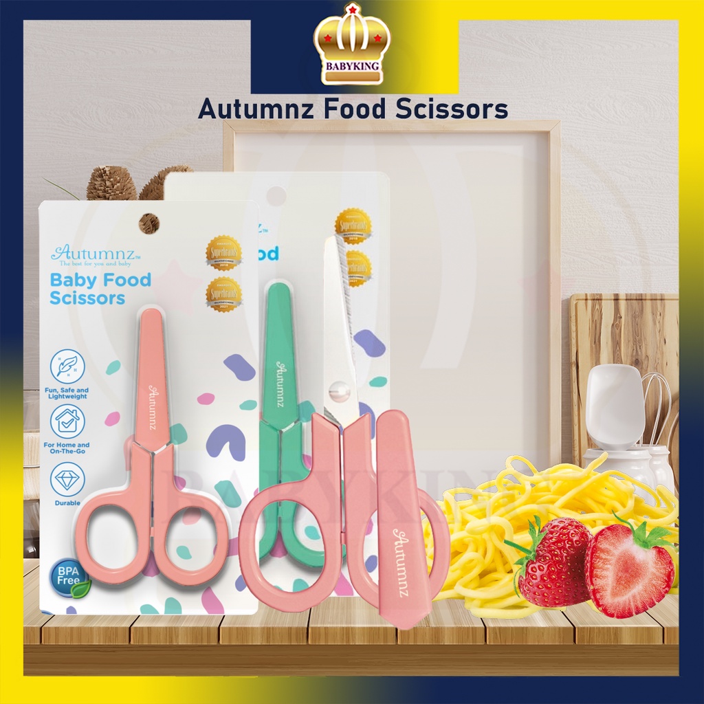Original Autumnz Baby Food Scissors | Gunting Makanan Bayi | 婴儿食品剪刀 ...
