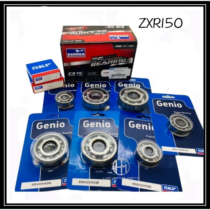ASHUKA RACING ENJIN ENGINE BEARING SET KRISS/EX5DREAM/WAVE100/LC4S/LC5S ...
