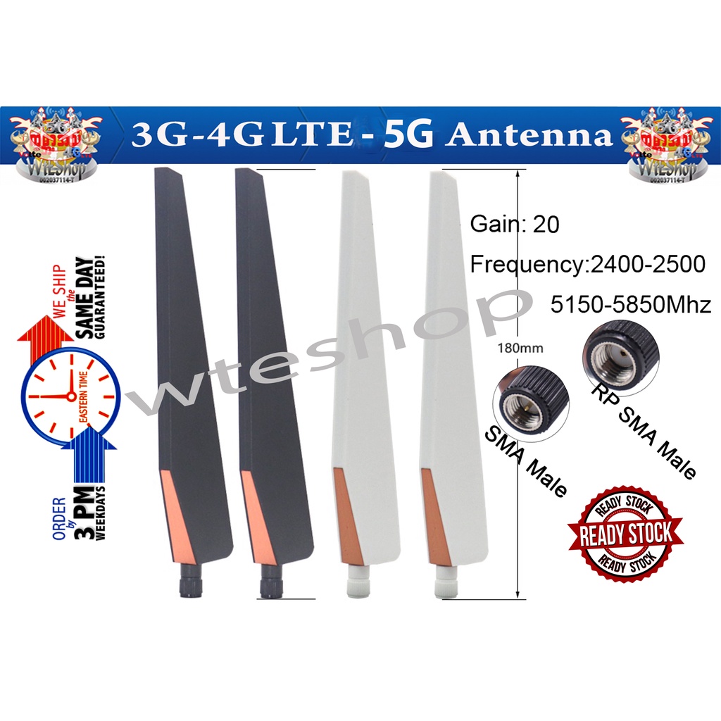 Antenna For ASUS AC88U AC87U RP SMA Male Universal Antenna2.4G 5.8G ...