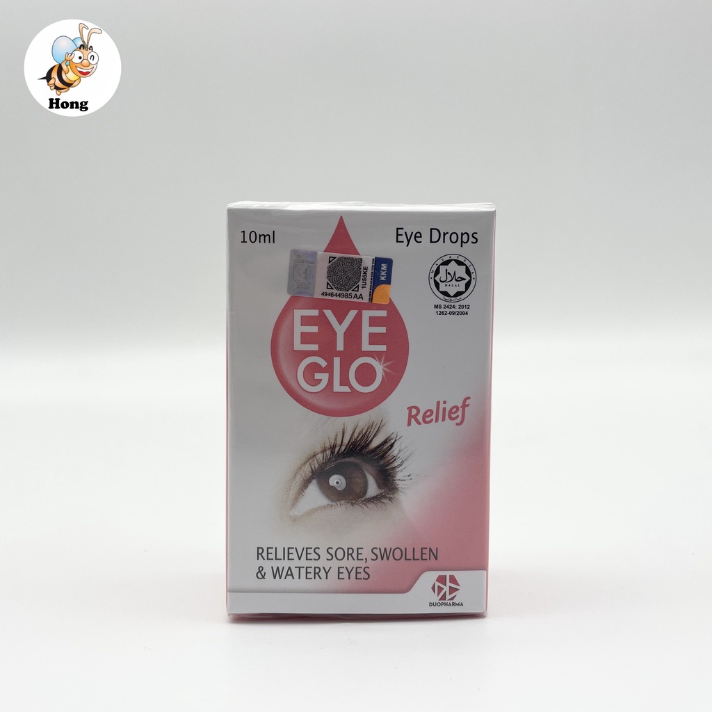 Eye Glo Eye Drops Relief / Regular / Moist / Plus 10ml | Shopee Malaysia