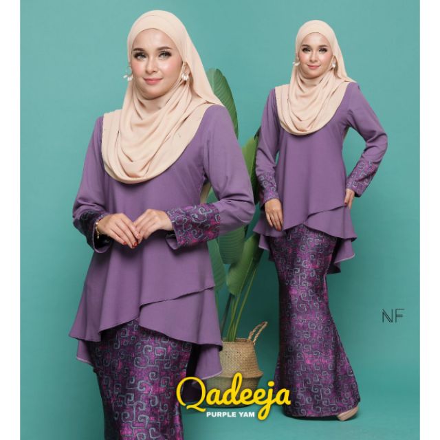 🆕️ Baju Kurung Qadeeja (harga promo) | Shopee Malaysia