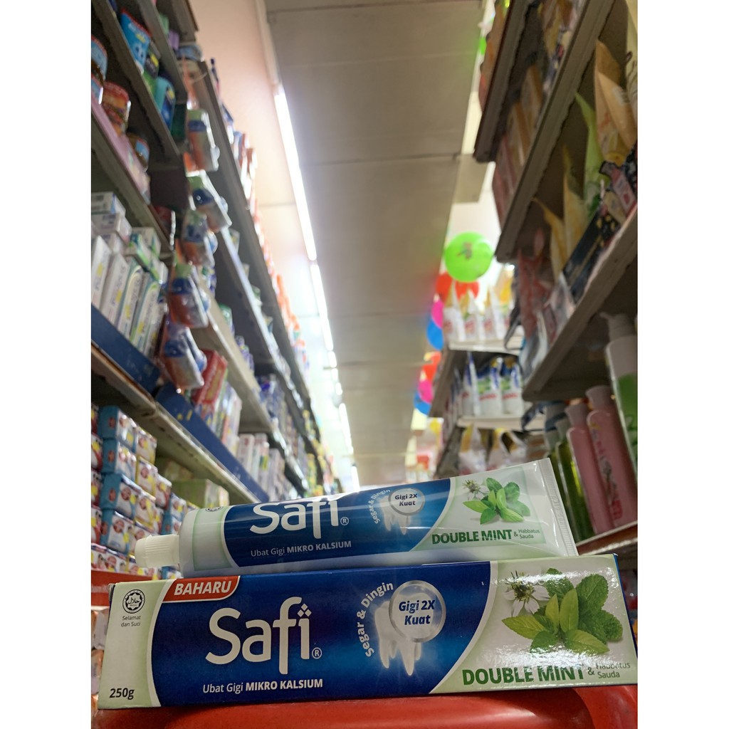 Safi Ubat Gigi Mikro Kalsium (Oren Herba/ Gamat/Kayu Sugi/Double Mint ...