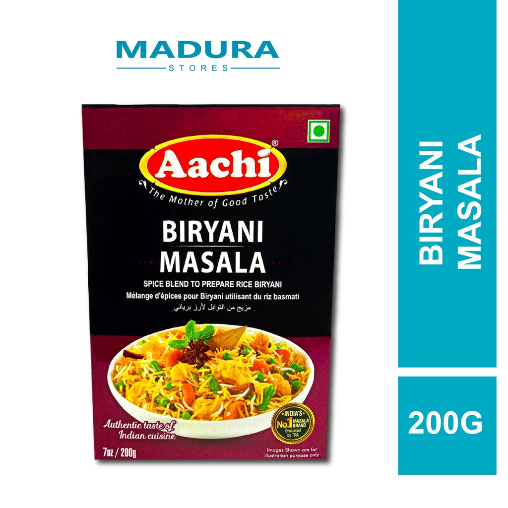 Aachi Biryani Masala 200g (Serbuk Masala Biryani) | Shopee Malaysia