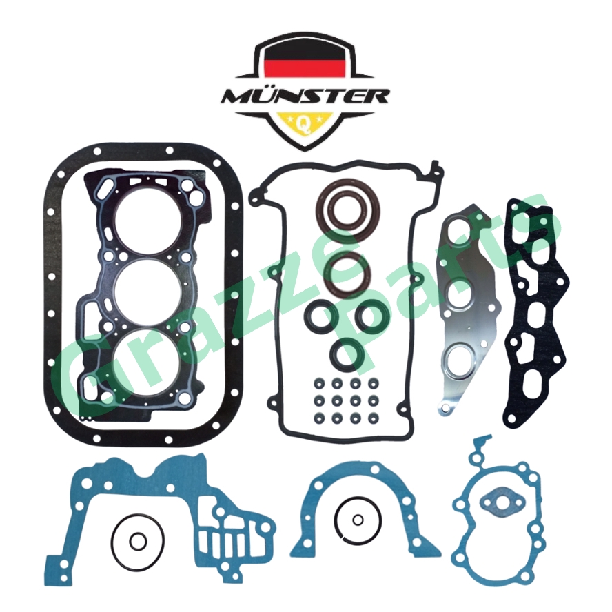 Münster Overhaul Set Gasket 04111-97206 for Perodua Kelisa Kenari 1.0 ...