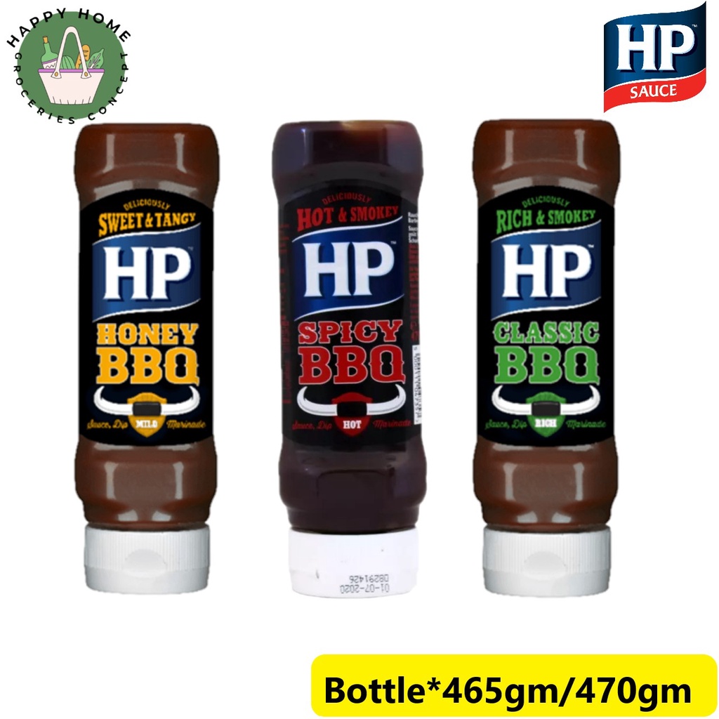 HP BBQ Sauce Classic/Spicy/Honey Sauce (Bottle*465gm/470gm) | Shopee Malaysia