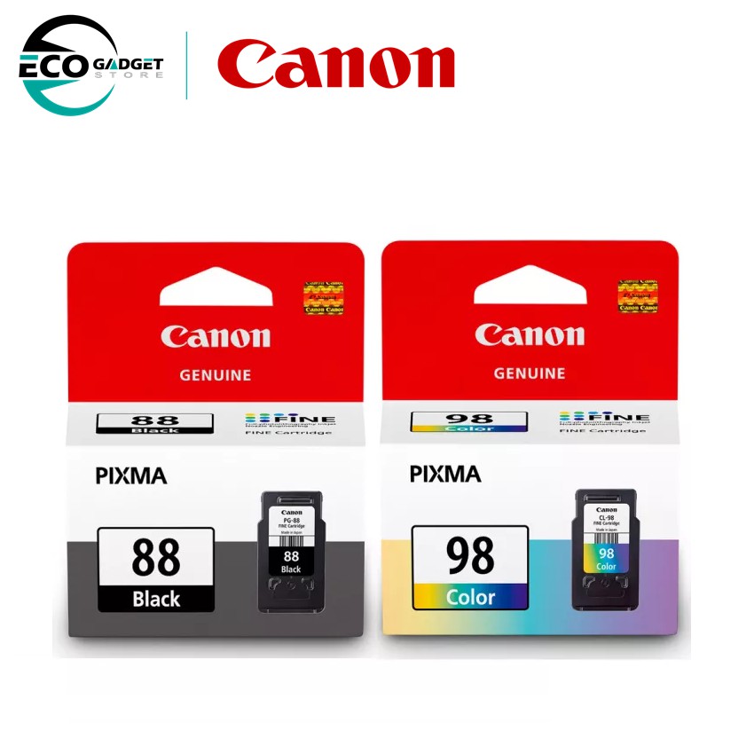 Canon Ink - PG-88 PGBK (Pigment Black) | CL-98 (Colour) | Shopee Malaysia