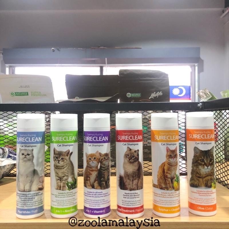 SURECLEAN CAT SHAMPOO (250ml) | Shopee Malaysia