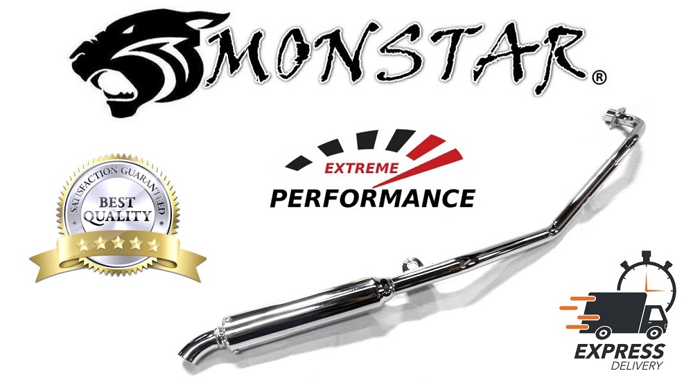 EJM Custom Exhaust - COBRA RS Honda Wave 100R Racing Sport Pipe Ekzos ...