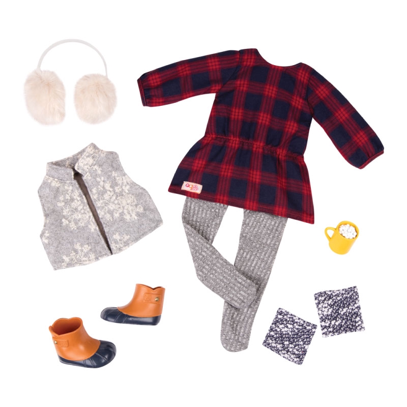 Our Generation 30318 Deluxe Tunic and Vest Outfit | Shopee Malaysia
