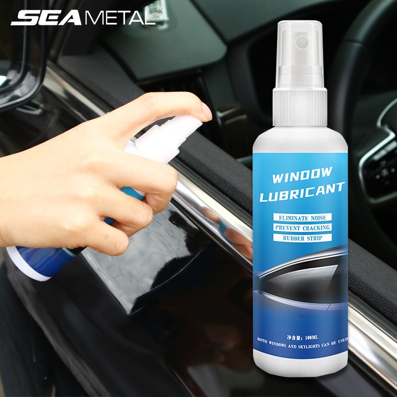 SEAMETAL Car Window Lubricant Spray Auto Windows Glass Lubricant Agent ...