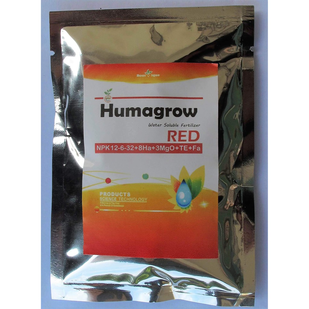 Humagrow Red 12-6-32 -Water Soluble Fertiliser Root Growth&Fruiting ...