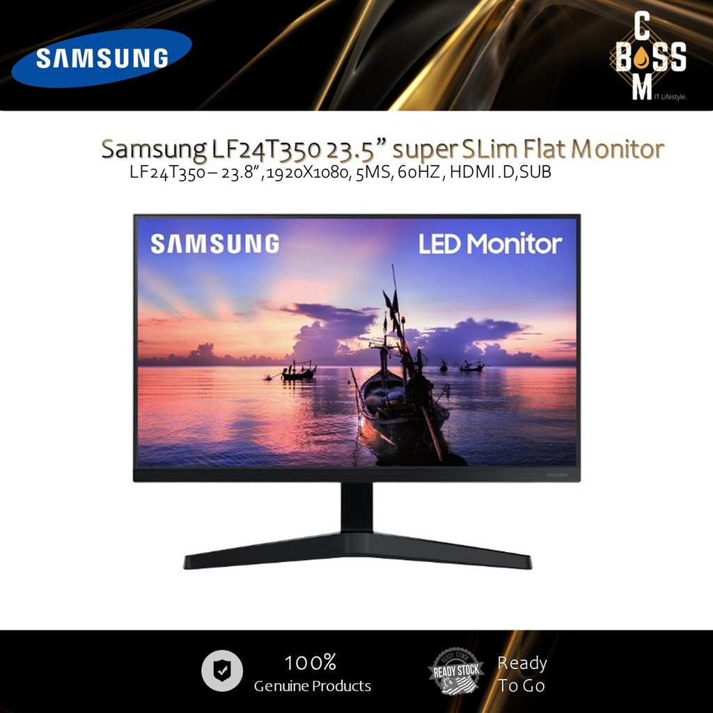 *HOT MODEL* 24" Samsung LF24T350 24" (1920 x 1080) FHD LED Super Slim ...