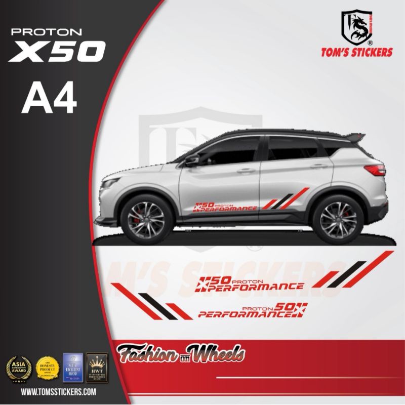 X50 body sticker set | Shopee Malaysia