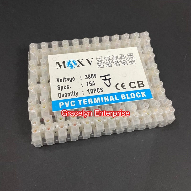 PVC Connector Terminal Block Electrical 12 Way 10A / 15A / 20A / 30A ...
