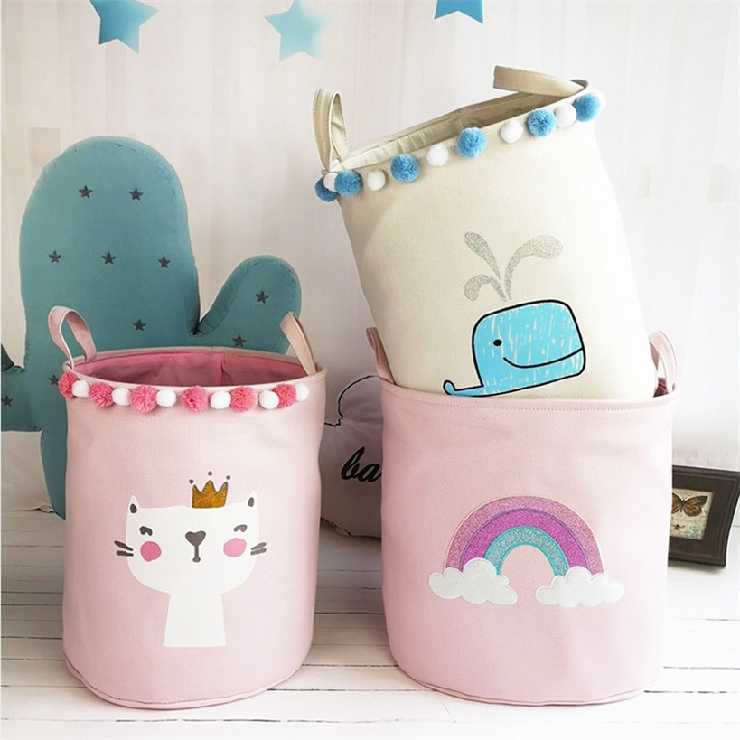 Storage Basket for Kids Clothes Toys Storage Box Home Organizer Paniers ...