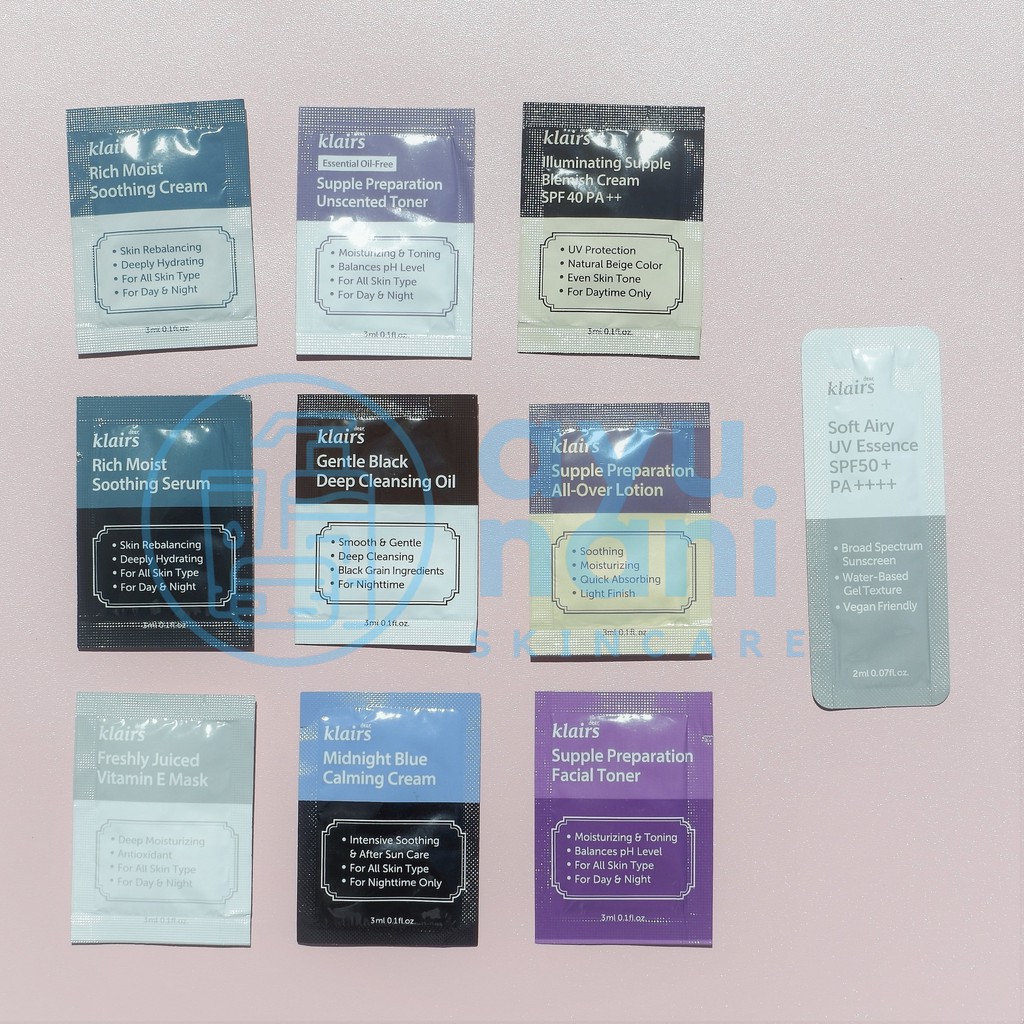 (Original 100%) Klairs Sample Sachet | Shopee Malaysia