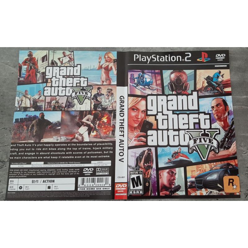 PS2 Grand Theft Auto V / GTA V ( MOD ) | Shopee Malaysia