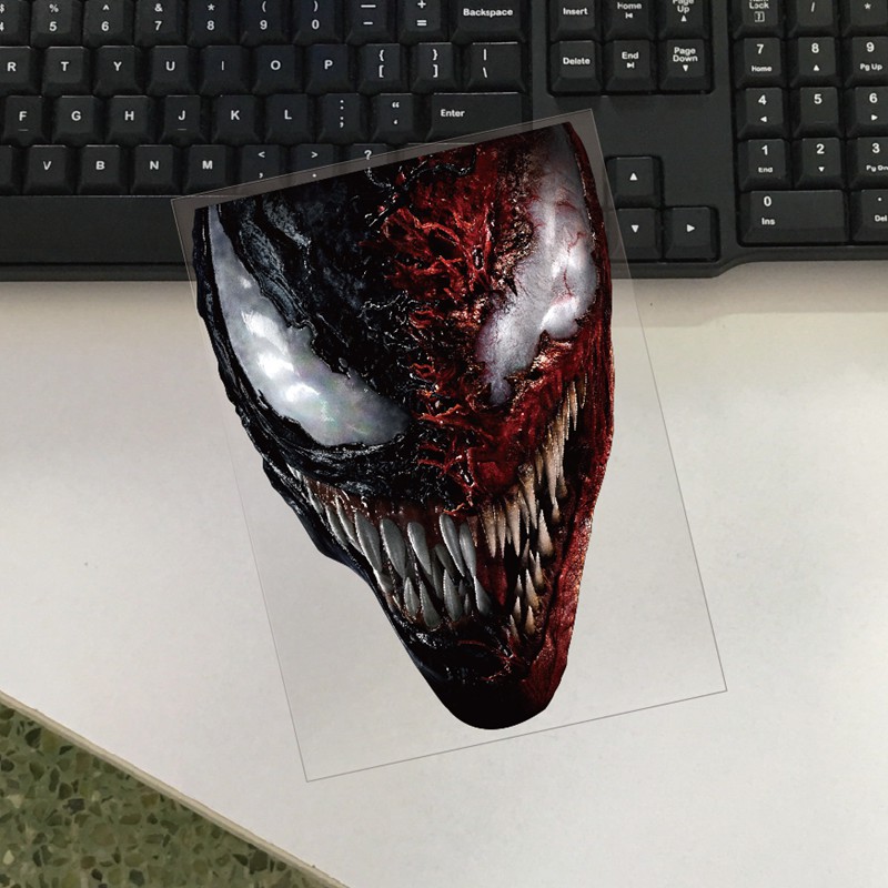Handsome For Venom Decal Waterproof Reflective Car Sticker | Shopee ...