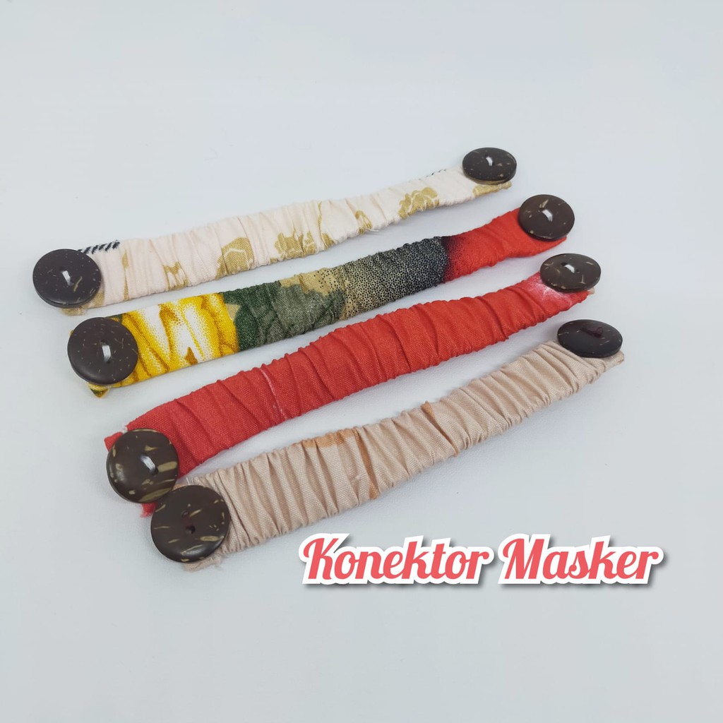 Button Cloth Mask Connector - Hijab Mask Hook Connector - Adult And ...