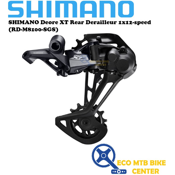 SHIMANO Deore XT M8100 12s Rear Derailleur + Right Shift Lever Set RD ...