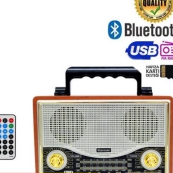 Kemai MD-1800BT Retro Nostalgia Radio Bluetooth FM USB SD Gray | Shopee ...