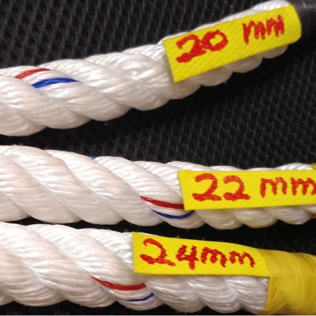 [1 meter] PP rope 20mm 22mm 24mm 32mm Tali PP Kualiti Baik / Nylon Rope ...