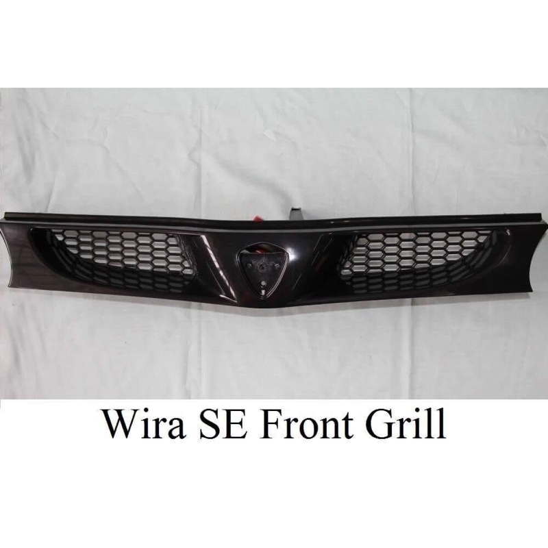 Proton Wira SE Front Grille 2003 Depan Sarong Black WIRA ABS FRONT ...