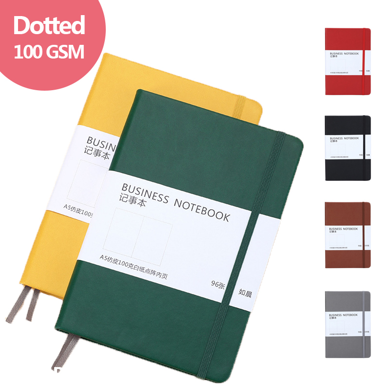 Classic bullet journal Dotted A5 notebook Hard cover 100 GSM 192 pages ...
