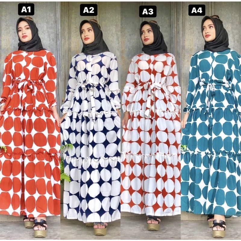 👗HOT SELLING👗DRESS RUFFLE VIRAL TERKINI👗SAIZ S TO FIT XXL👗FREE SAIZ👗 ...