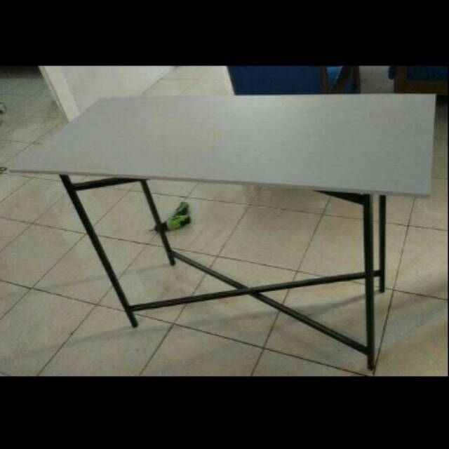 Folding Table uk 90x45x70 / Industrial Minimalist Dining Table / Cafe ...