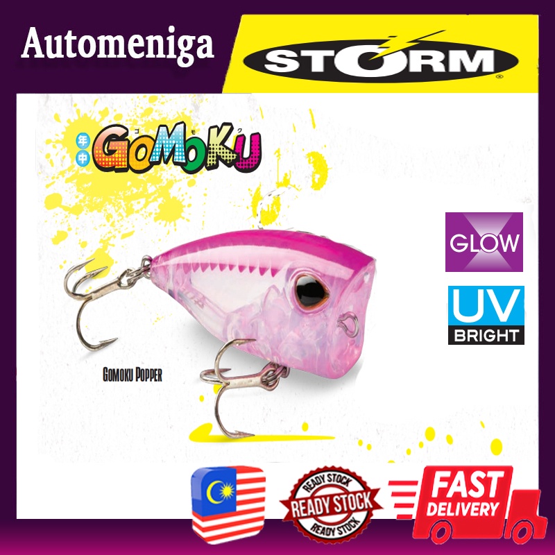 Storm Lure GPO40F Fishing Lure Popper Floating Lure Storm Umpan Palsu ...