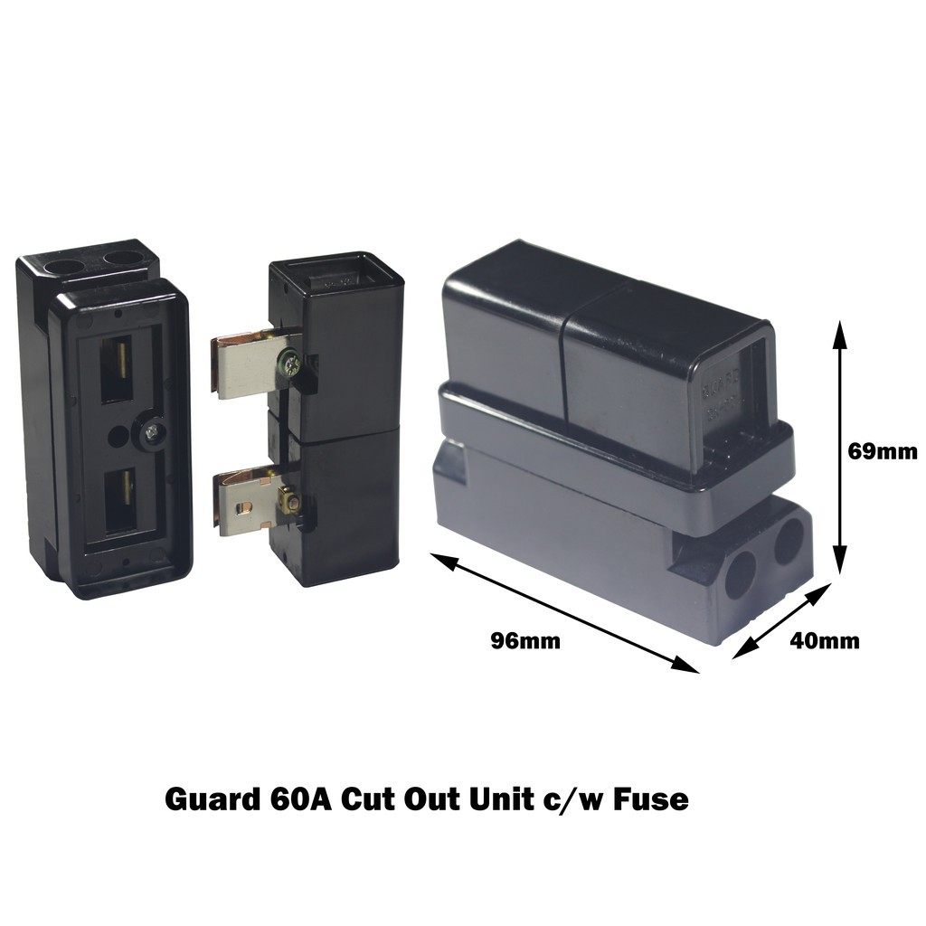 [READY STOCK] LUCY / GUARD 60A/63A TNB CUT OUT 60A 63A CUT OUT Neutral ...