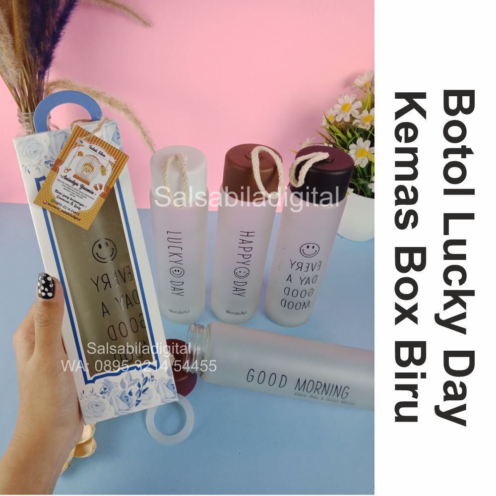 (MINIM 6pcs) good luck Glass Drinking Bottles / Wedding Souvenirs ...