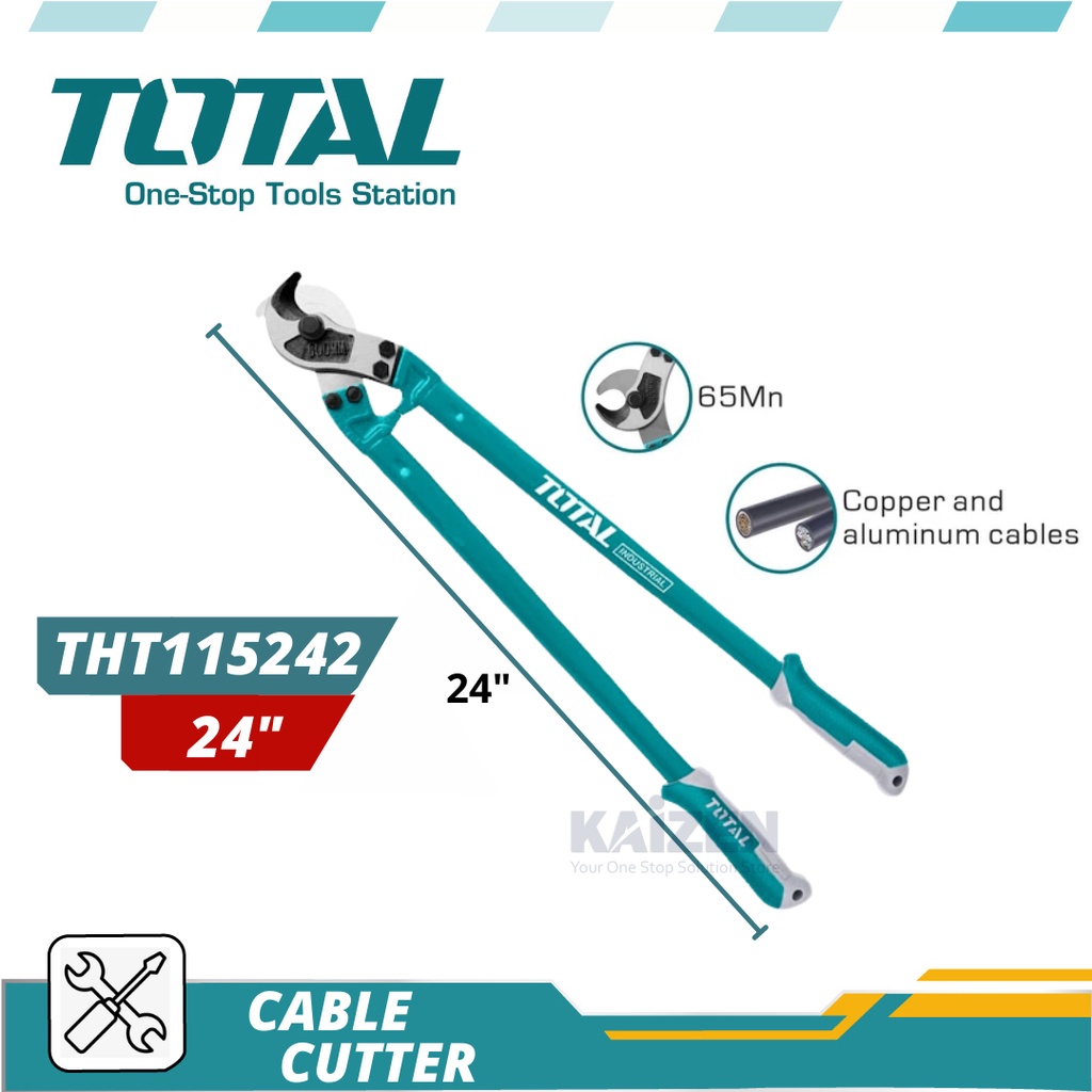 TOTAL THT115242 Cable Cutter 24